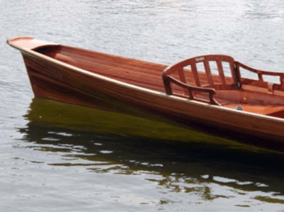 Stallen van onze wherry’s in de loods - RV Naarden